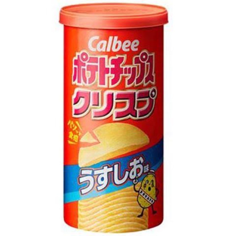 calbee lightly salt มันฝรั่งแผ่นทอดกรอบ รสเกลือ จากญี่ปุ่น ขนาด 50g | Shopee Thailand