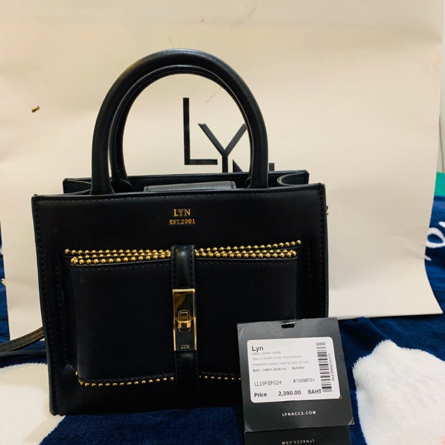 กระเป๋าLyn แท้ ซื้อจากShop LYNในห้าง สภาพดีมาก 98% ใช้งานน้อยมาก | Shopee Thailand