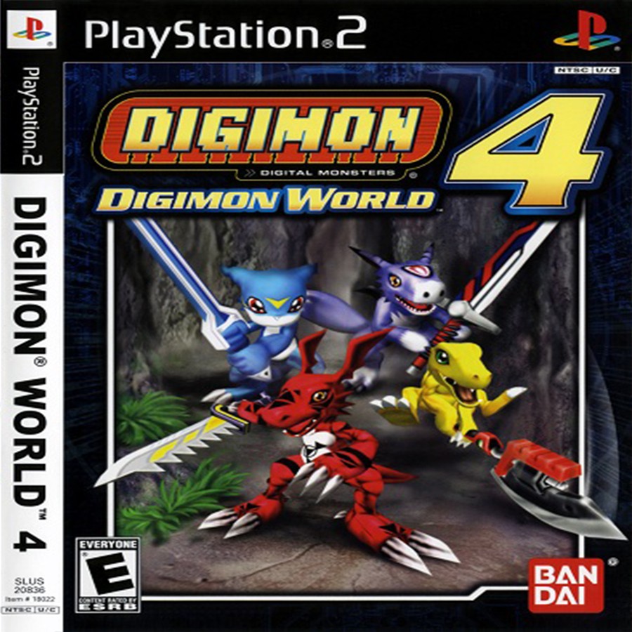 แผ่นเกมส์ PS2 (คุณภาพ) DIGIMON WORLD 4 (USA) | Shopee Thailand