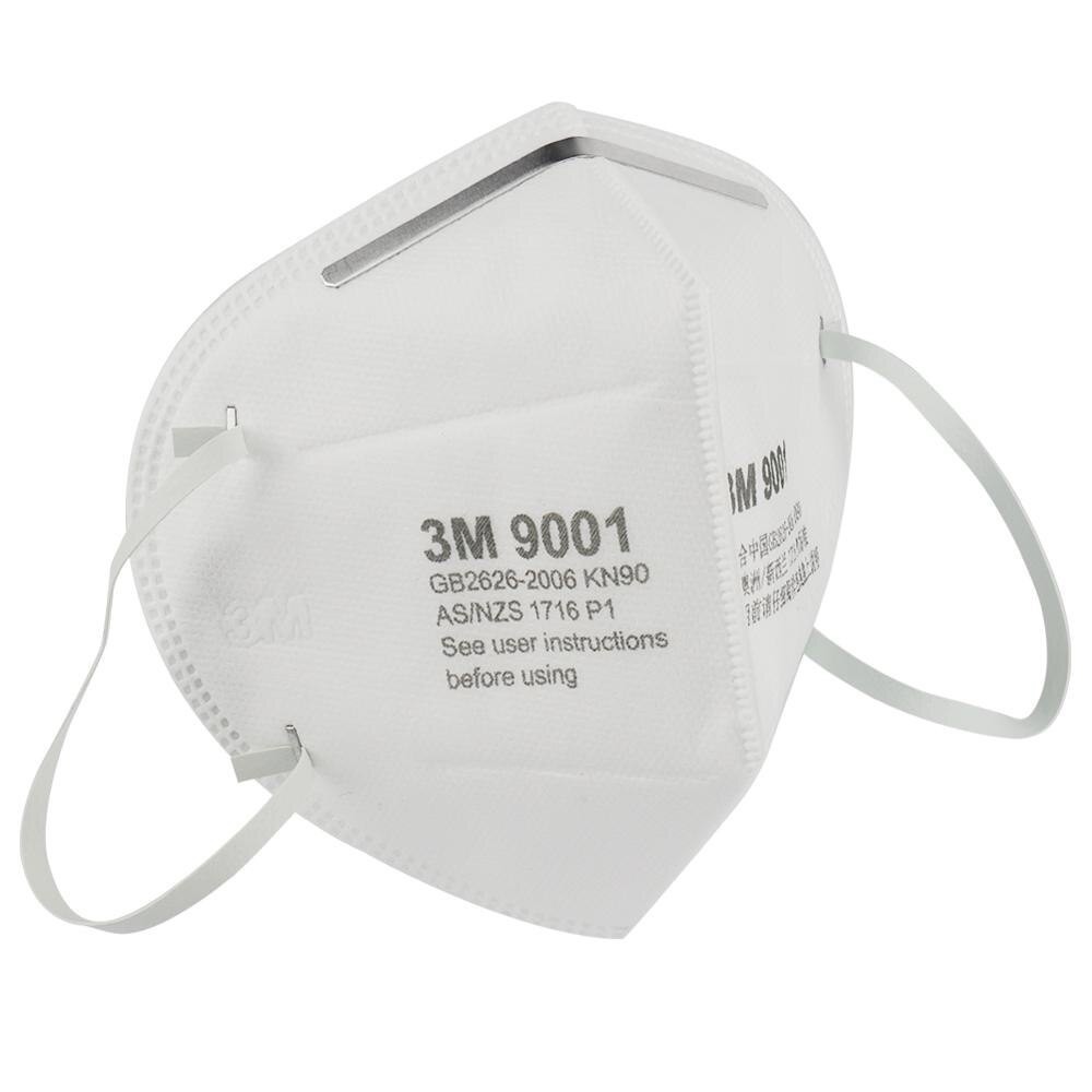 หน้ากาก 3M 9001 มาตรฐาน N90 ป้องกันฝุ่นละออง PM 2.5 (1ชิ้น) | Shopee ...
