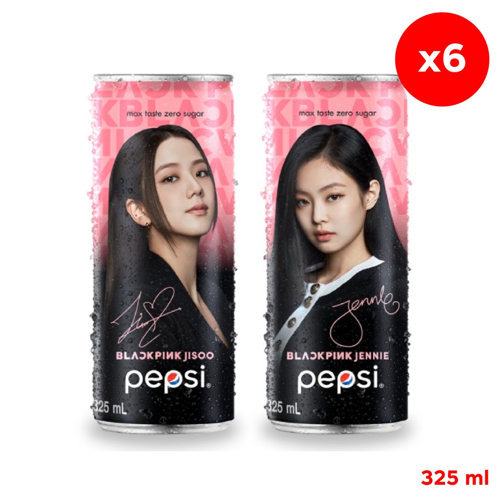[จัดส่ง ที่รวดเร็ว ] PEPSI x BLACKPINK Jisoo / Jennie / Rosé / Lisa 325 ...