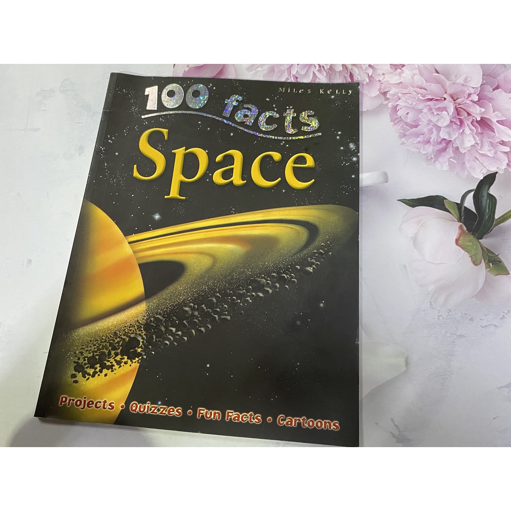 100 Facts Space - หนังสือความรู้ปกอ่อน เกี่ยวกับอวกาศ -sp1 | Shopee ...