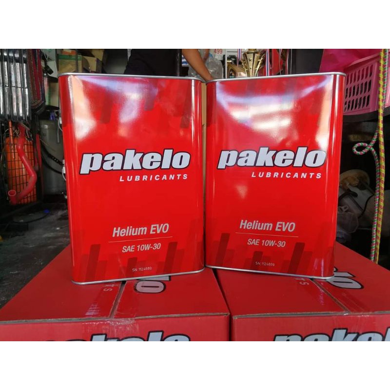 PAKELO HELIUM EVO น้ำมันเครื่องรถยนยต์คุณภาพ จากประเทศอิตาลี 🇮🇹ความหนืด 10w30/10w40 ขนาด1ลิตร ...