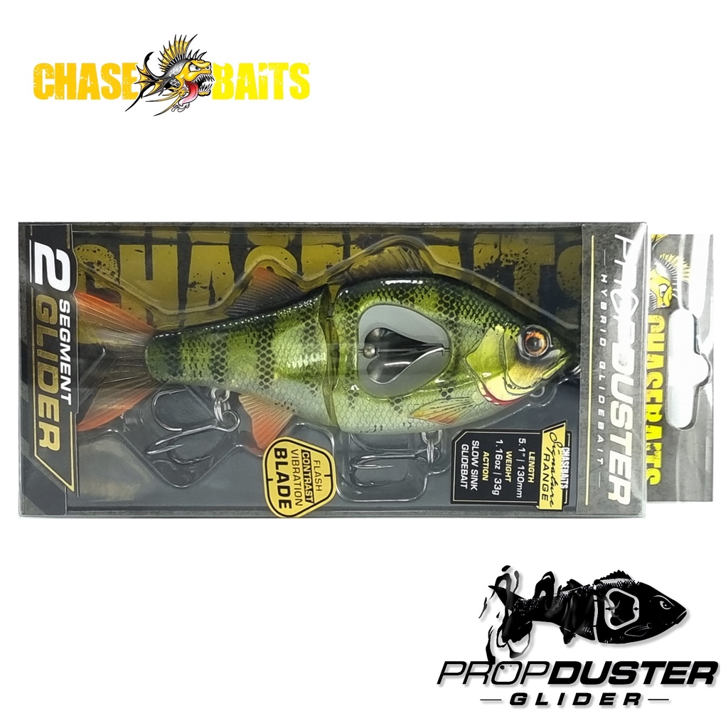 CHASEBAITS PROP DUSTER 130MM ปลาสวิมเบท Slow-Sink ใบพัดพุง อย่างแก๋วอ่ะ ...