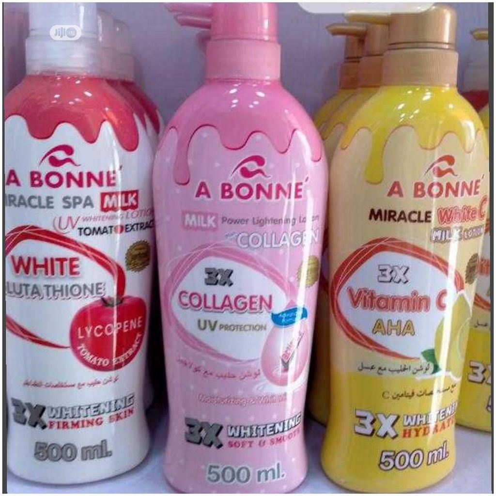 A Bonne Whitening Lotion เอบอนเน่ ไวท์เทนนิ่ง โลชั่น(เลือกสูตร)500ml ...