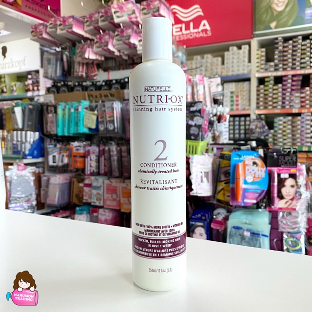 Nutriox Thinning Hair System Conditioner สำหรับผมทำเคมี 354ml | Shopee ...