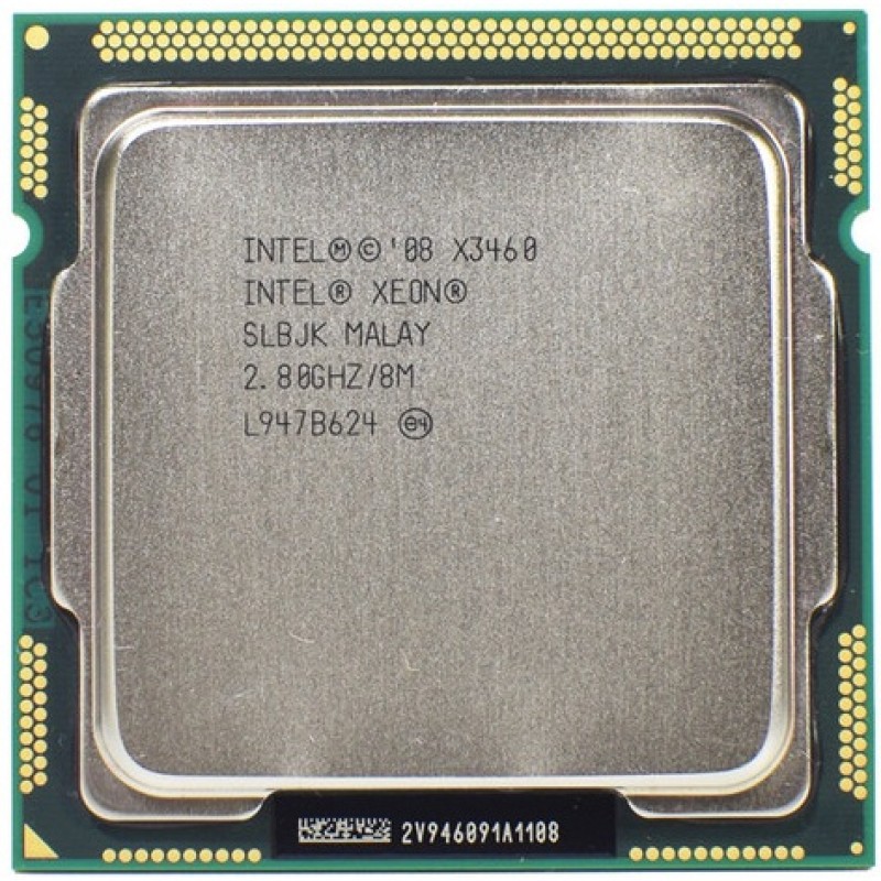 ⚡️CPU Intel Xeon X3460 2.80 GHz 4คอ8เทรด 95W LGA 1156 ฟรีซิลิโคน1ซอง ...