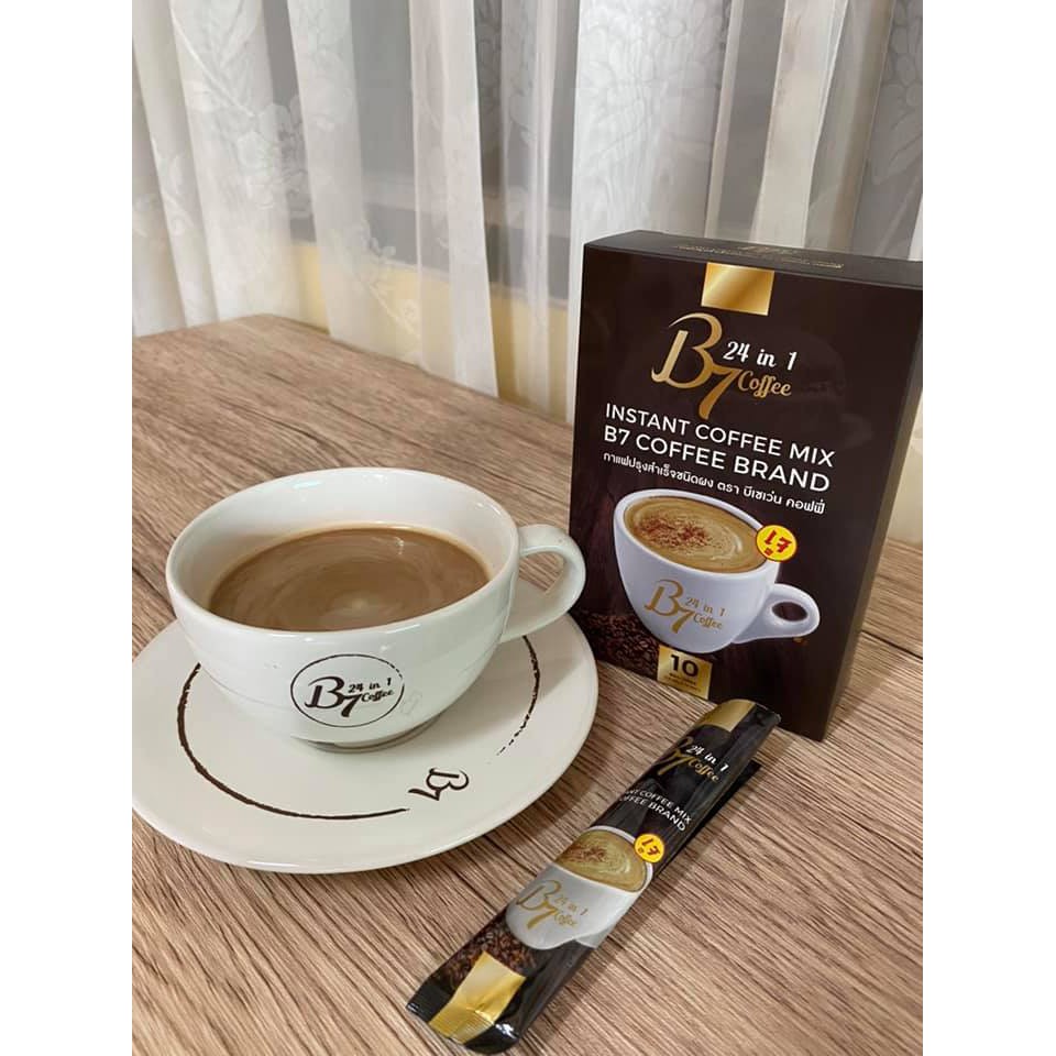 กาแฟเพื่อสุขภาพ B7 Coffee 24in1 | Shopee Thailand