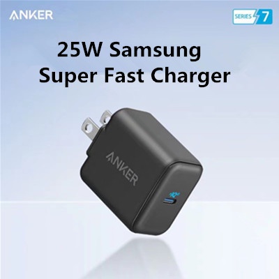 ANKER A2058 PowerPort III USB-C 25W charger is suitable For Samsung S22 ultra and Galaxy Series ...