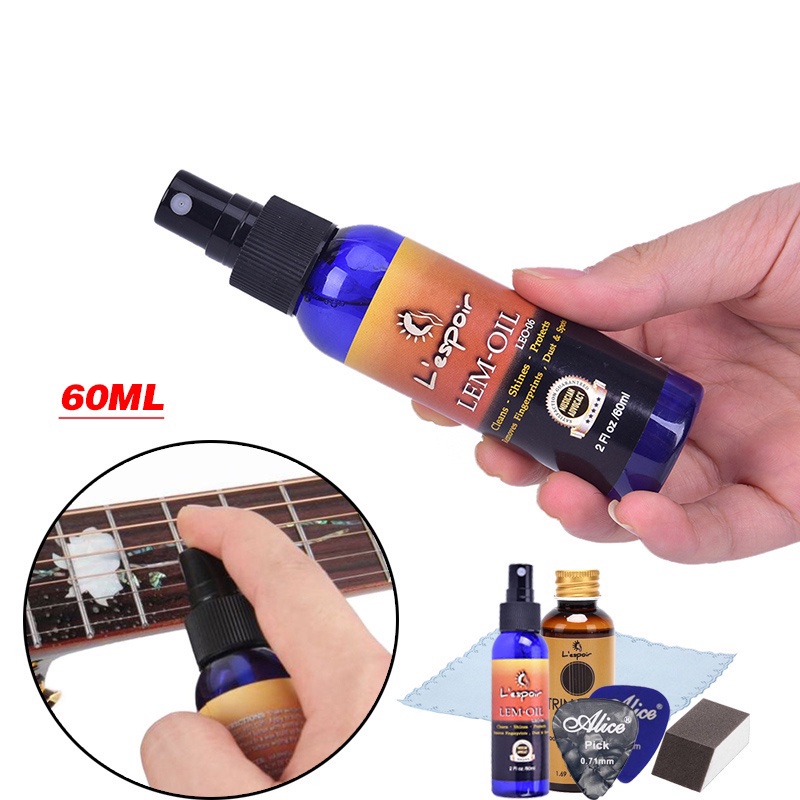 กีตาร์ อุปกรณ์กีต้าร์ 60ML Guitar String oil Fingerboard Nursing Oil ...