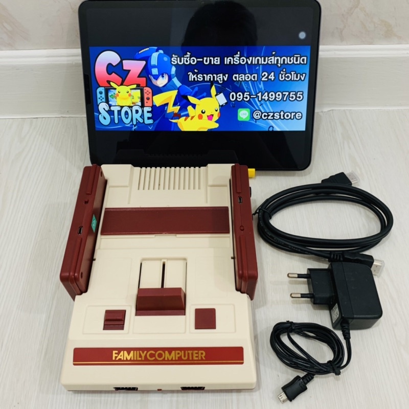 FAMICOM FC COMPACT จอยไร้สาย 2ระบบ HDMI , AV มือ2 | Shopee Thailand