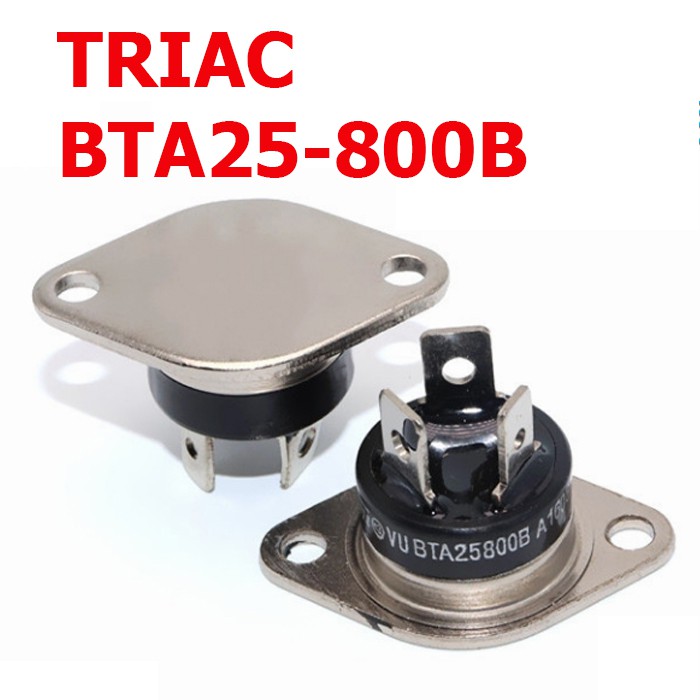 TRIAC BTA25-800B ไตรแอค สำหรับเครื่องทำน้ำอุ่นทุกยี่ห้อ และวงจรหรี่ไฟ 25A. 800V. สินค้าในไทย ส่ง ...