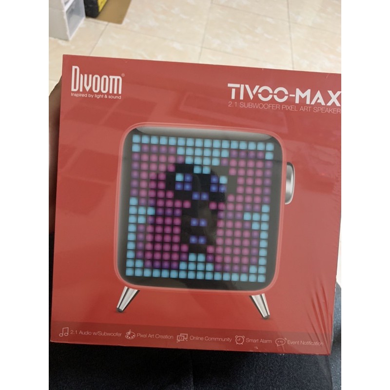 Divoom Tivoo Max ใหม่กริ๊บ !! 3,850 ชิลยังไม่เเกะ | Shopee Thailand