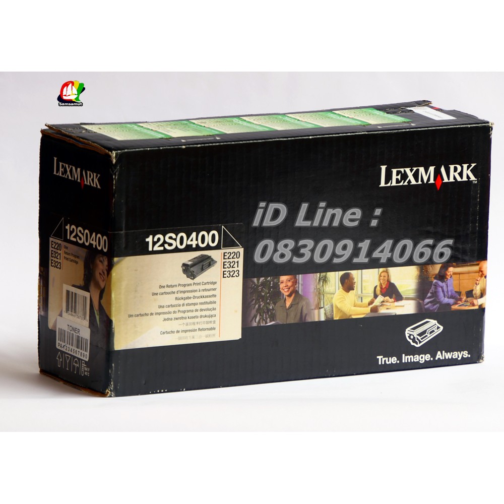 Original Lexmark 12S0400 หมึกแท้ E220 / E321 / E323 / E323n / E323t สี ...