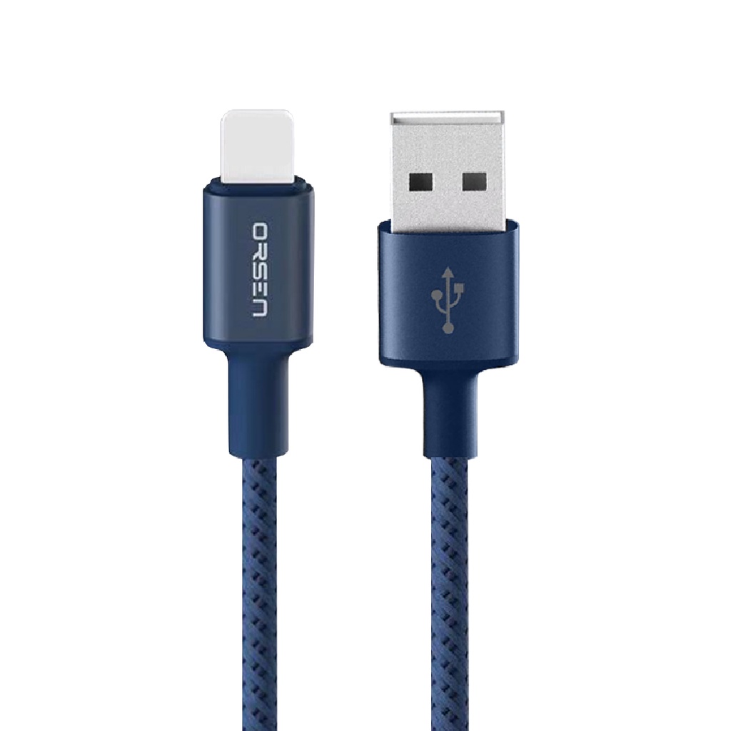 [71บ. โค้ดคุ้ม] Orsen by Eloop S9 / S9L / S9M / S9C สายชาร์จ USB Data Cable 2.1A L Cable Micro ...