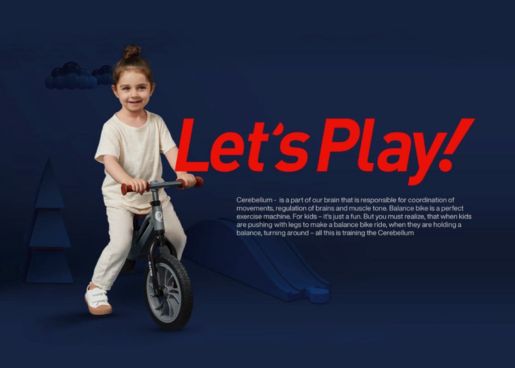 【Official Store】Qplay Racer Balance Bike จักรยานทรงตัวขาไถ (สีเขียว&ขาว ...
