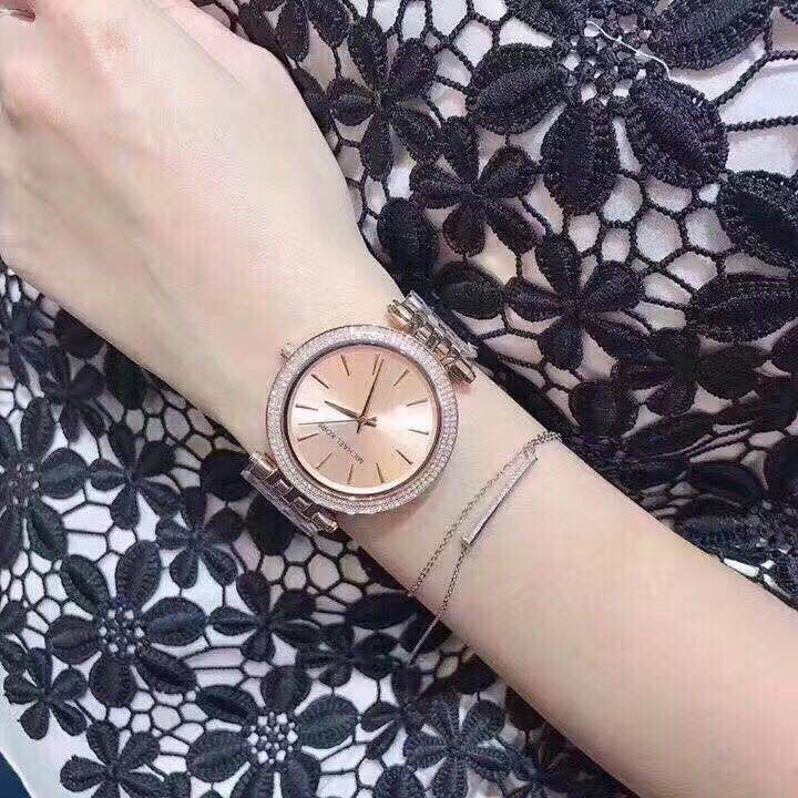 【รับประกัน 2 ปี 】นาฬิกา นาฬิกาข้อมือ นาฬิกาแบรนด์เนม นาฬิกา MK3192 ...