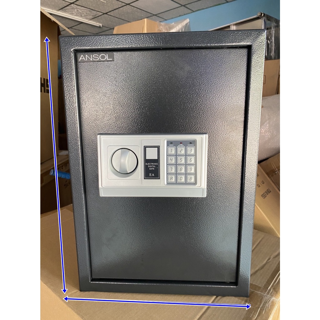 ANSOL ตู้เซฟ พร้อมระบบล็อคที่แน่นหนา 3 ชั้น เปิด/ปิด การทำงานด้วยกุญแจ ...