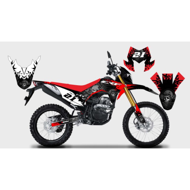 CRF Full body Decal - CRF Full body Sticker | Shopee Thailand