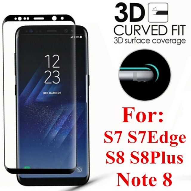 ฟิล์มกระจก s7 s7edge s8 s8plus note8 | Shopee Thailand