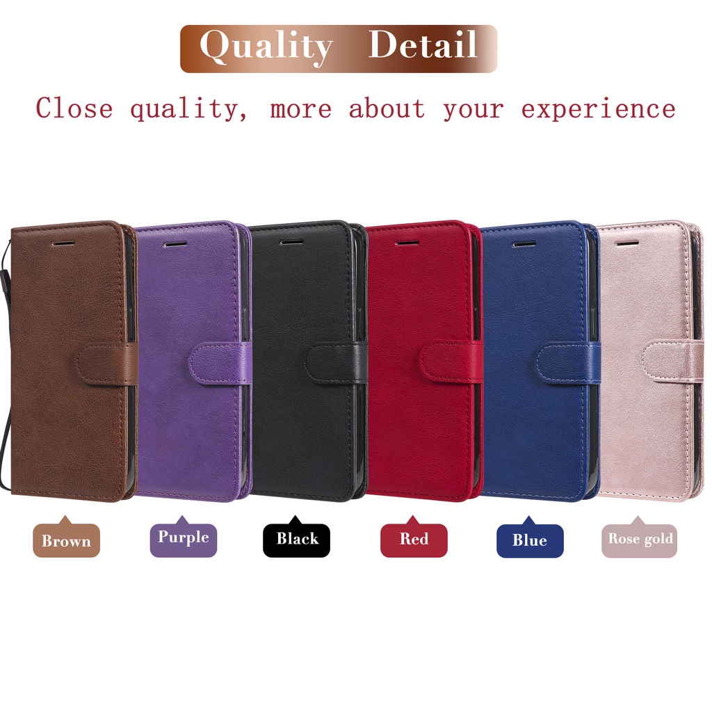 เคสโทรศัพท์หนังนิ่ม ฝาพับ พร้อมช่องใส่บัตร สําหรับ Oppo A55 5G A54 4G ...