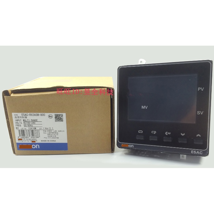 E5AC-RX3ASM-800 E5AC-QX3ASM-800 E5AC-CX3ASM-800 ยี่ห้อใหม่ original อุณหภูมิ controller ...