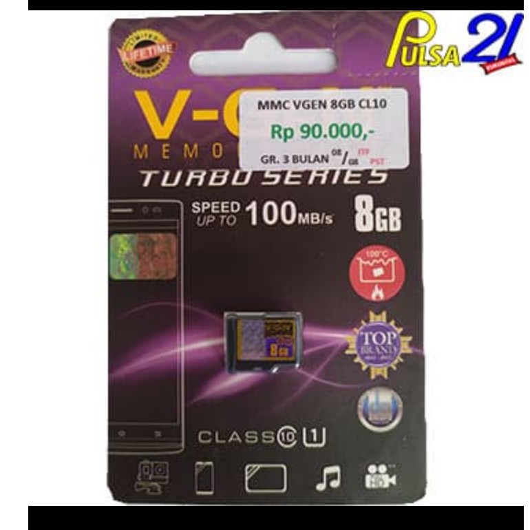 การ์ดหน่วยความจํา Mmc V-Gen Class 10 | Shopee Thailand