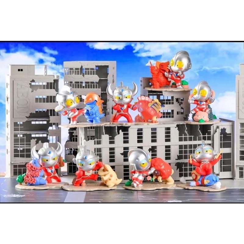 Ultraman-Q (Ultraman) Doll Playing Monster Series Blind Box (กล่องสุ่ม ...