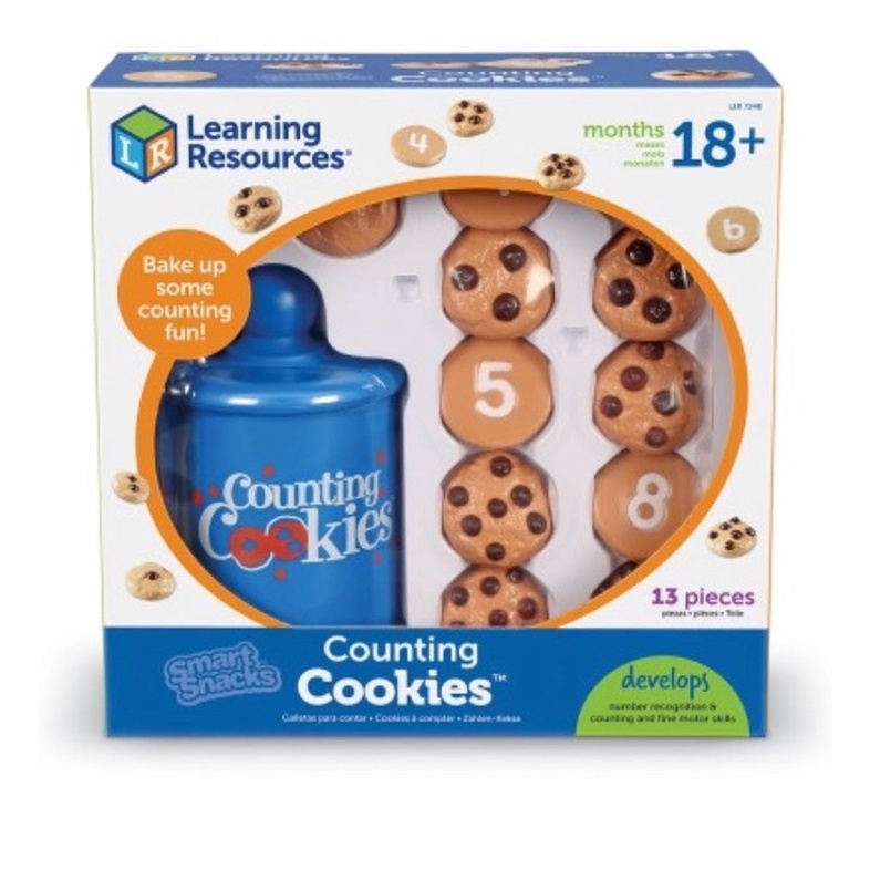 Counting Cookies ชุดเรียนรู้การนับและเปรียบเทียบตัวเลขด้วยคุกกี้นุ่ม ...