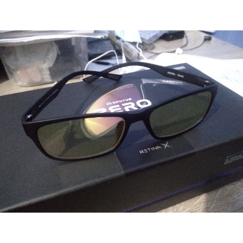 [มือสอง] แว่นกรองแสง Ophtus Zero | Shopee Thailand