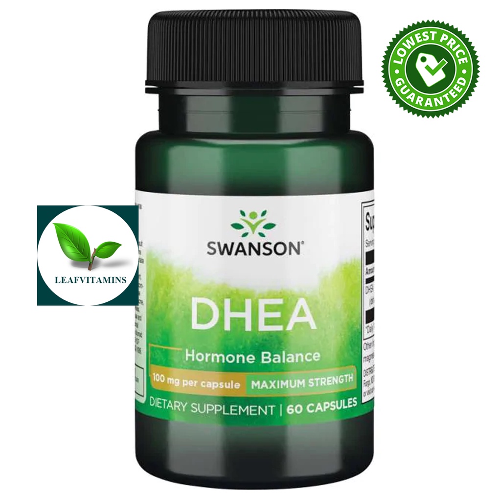 Swanson Ultra DHEA 100 mg / 60 Caps | Shopee Thailand