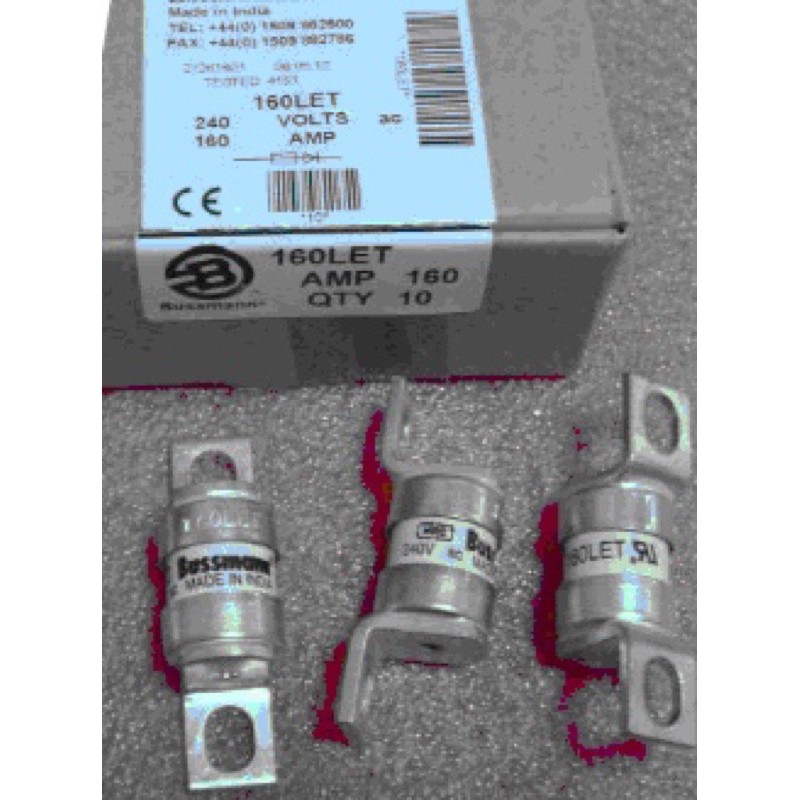 พร้อมส่งออกบิลได้BUSSMANN 160LET 160A 240Vพร้อมส่งออกบิลได้BUSSMANN ...
