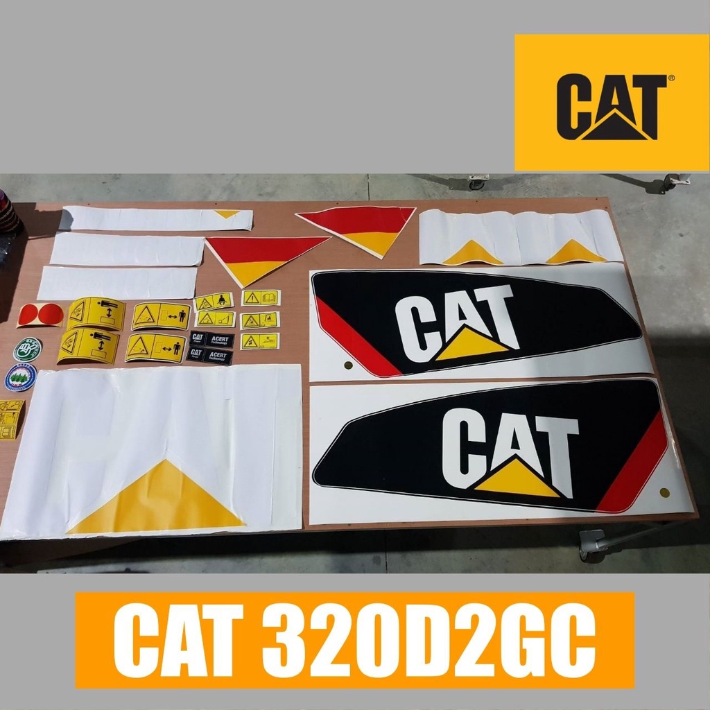 สติ๊กเกอร์แท้ CAT 320D2GC ยี่ห้อ REMFN | Shopee Thailand