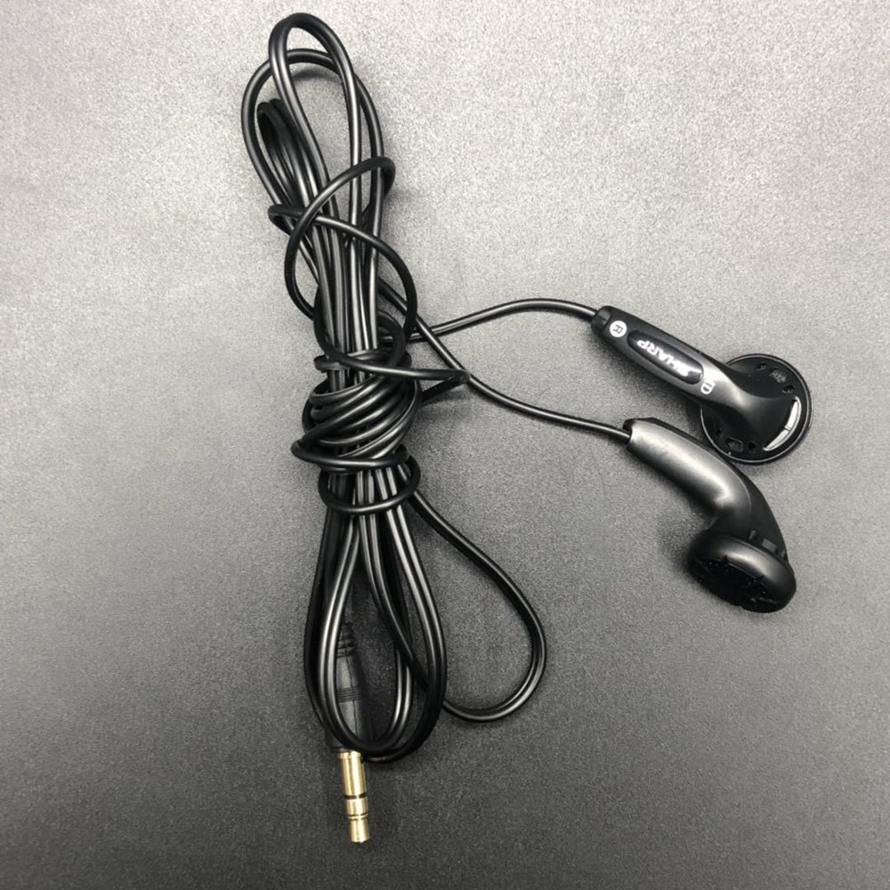 DIY SHARP MD Flat Head Earbuds CD player HiFi fever Earphone | Shopee ...