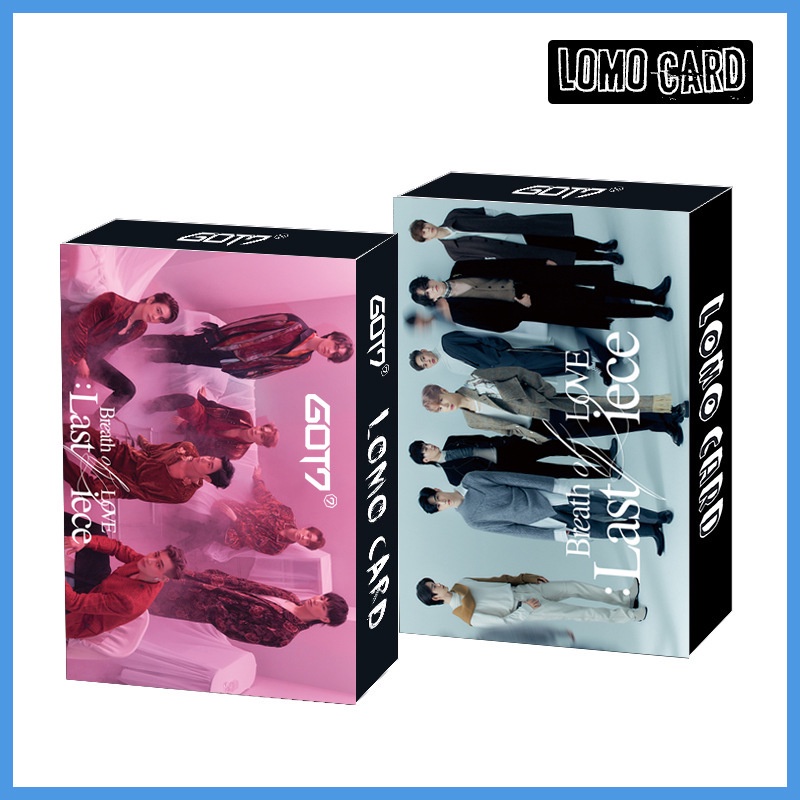 Got7 Album 《GOT7》Photocard Mark JB Jackson Lomo Card 30 ชิ้น ต่อกล่อง ...