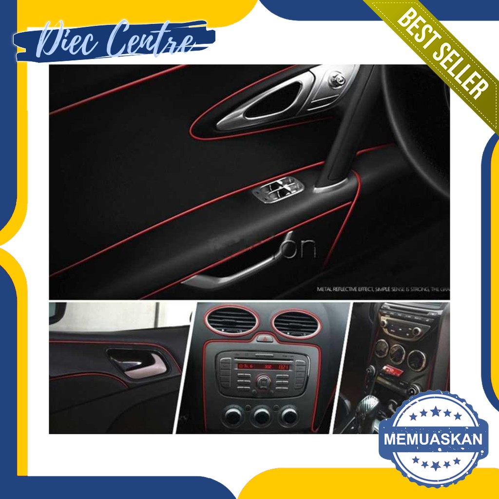 สติ๊กเกอร์ตกแต่งภายในรถยนต์ Lin & Guo 5 เมตร - Hzx | Shopee Thailand