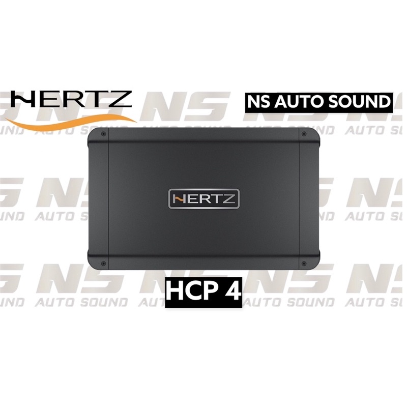 เพาเวอร์แอมป์ HERTZ HCP 4 AB-CLASS FOUR CHANNEL AMPLIFIER | Shopee Thailand