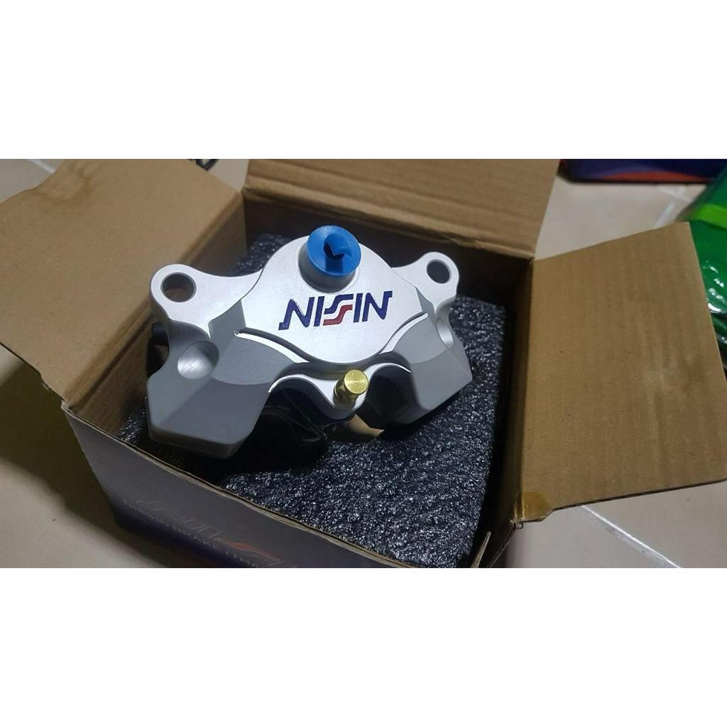 NISSIN BRAKE CALIPER 4POT 2POT UNIVERSAL MOTORCYCLE LC135/VF3i/R15/Y15 ...
