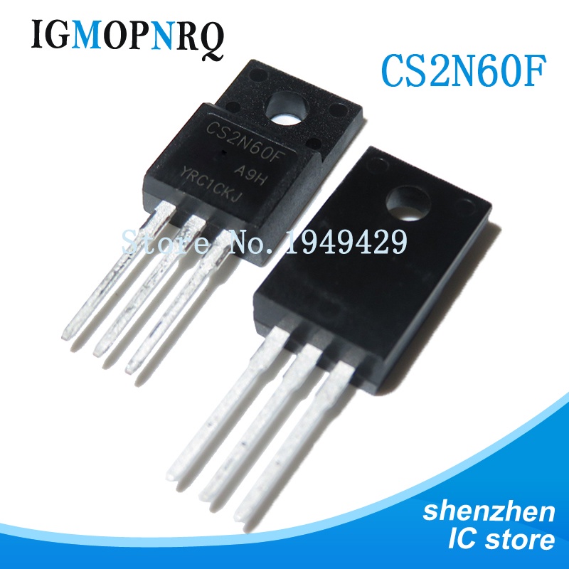 มอสเฟต MOS CS2N60F 2N60F TO-220F 5 ชิ้น | Shopee Thailand