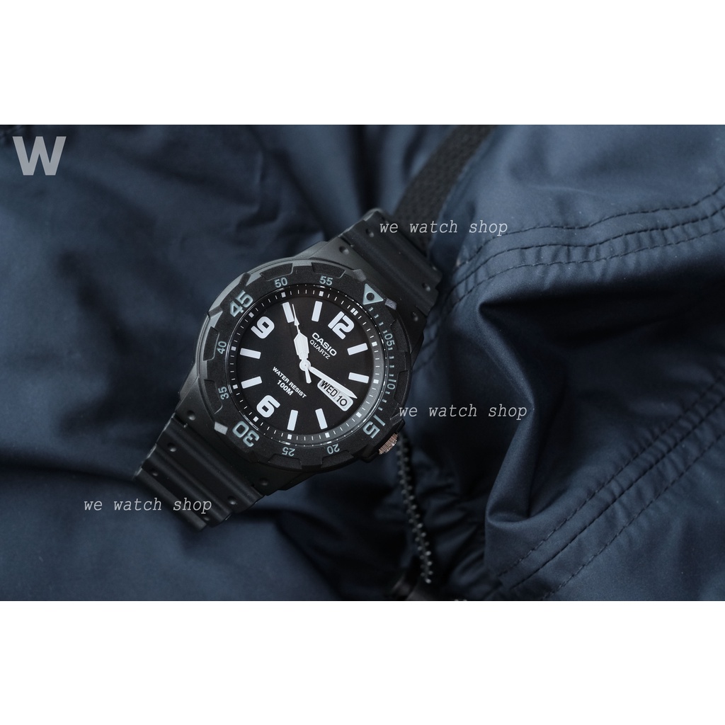 รับประกันศูนย์ไทย (CMG) CASIO ของเเท้ MRW-200HD เหล็ก MRW-200H ยาง MTD ...