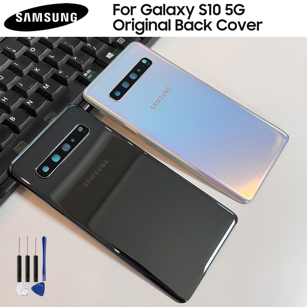Samsung Original โทรศัพท์ด้านหลังแบตเตอรี่ประตูสําหรับ Samsung Galaxy ...