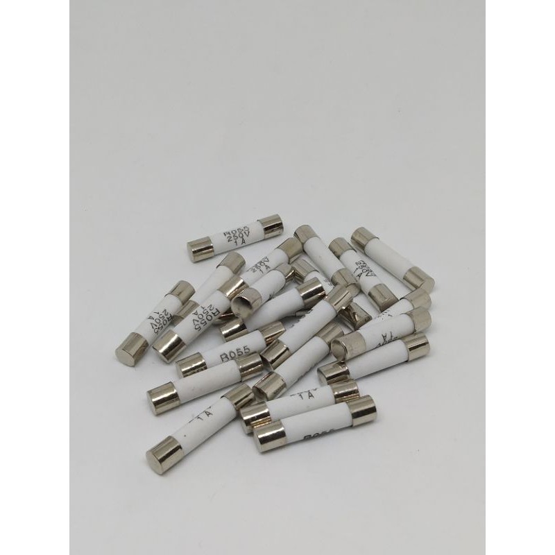 ฟิวส์ เซรามิก (5×25)mm250V 0.5A 1A 2A 3A 4A 5A 6A 8A 10A 13A15A 16A 20A ...