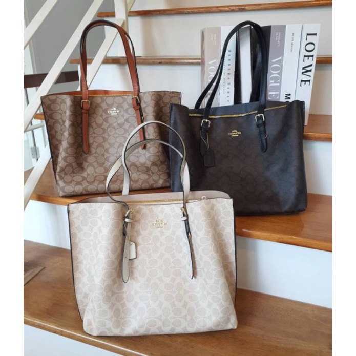 COACH SIGNATURE TOTE BAG | Shopee Thailand