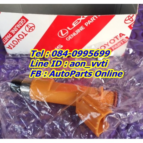 หัวฉีดน้ำมัน อะไหล่แท้ TOYOTA รุ่นรถ Vios NCP93 / Yaris NCP91 รุ่นปี ...