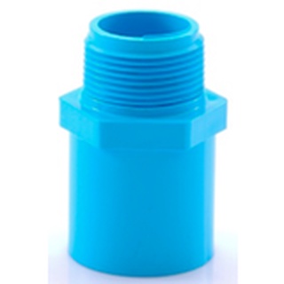 ข้อต่อตรงเกลียวนอก-หนา ฟ้า VALVE SOCKET-WS B พีวีซี เอสซีจี ขนาด 100 มม. 4 นิ้ว | Shopee Thailand