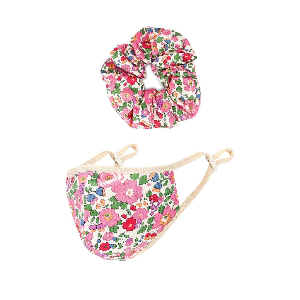 พร้อมส่ง ของแท้ Lovers + Friends Mask Scrunchie Set/ เซ็ตหน้ากากผ้า ...