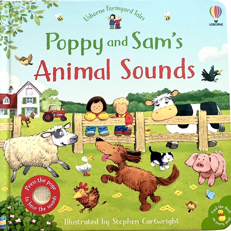 พร้อมส่ง หนังสือ นิทานภาษาอังกฤษ Poppy and Sam's Animal Sounds หนังสือ ...