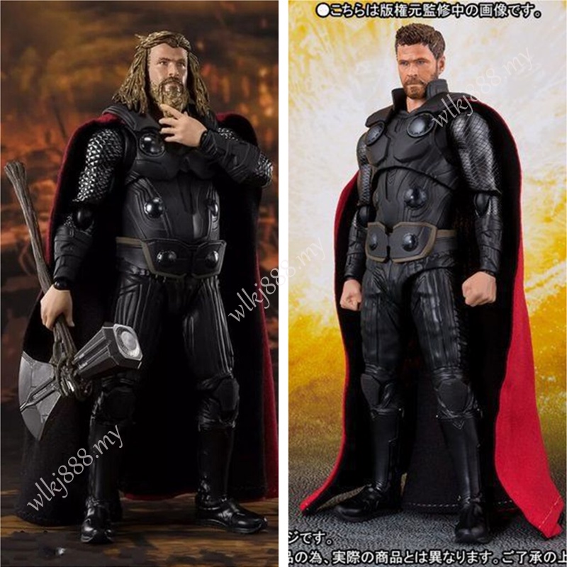 Shf โมเดลฟิกเกอร์ Avengers 4 Endgame Thor 4 ของเล่นสําหรับเด็ก | Shopee ...