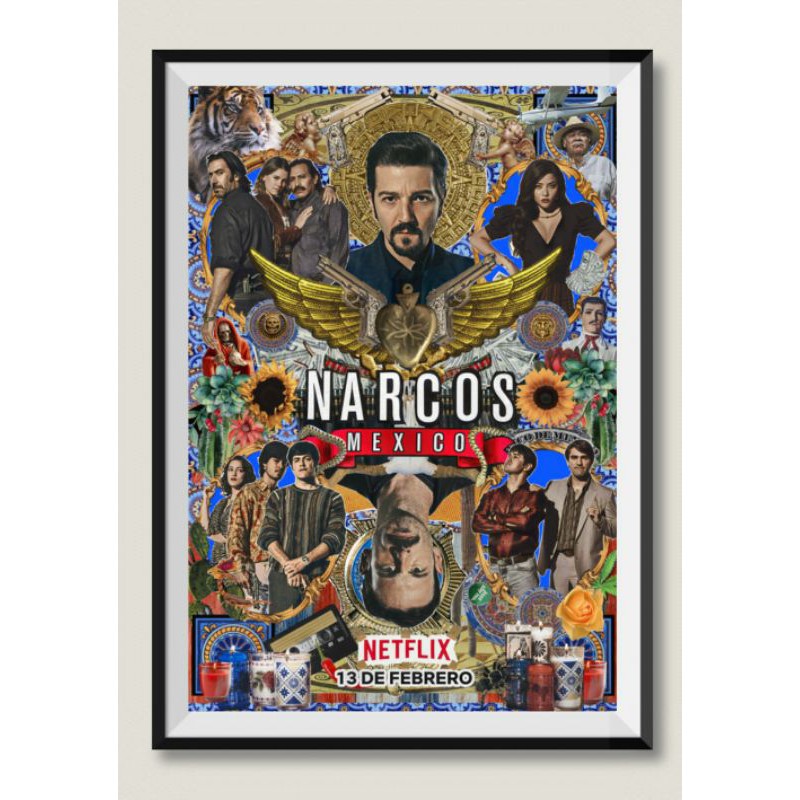 โปสเตอร์ซีรีย์ Narcos Netflix's | Shopee Thailand