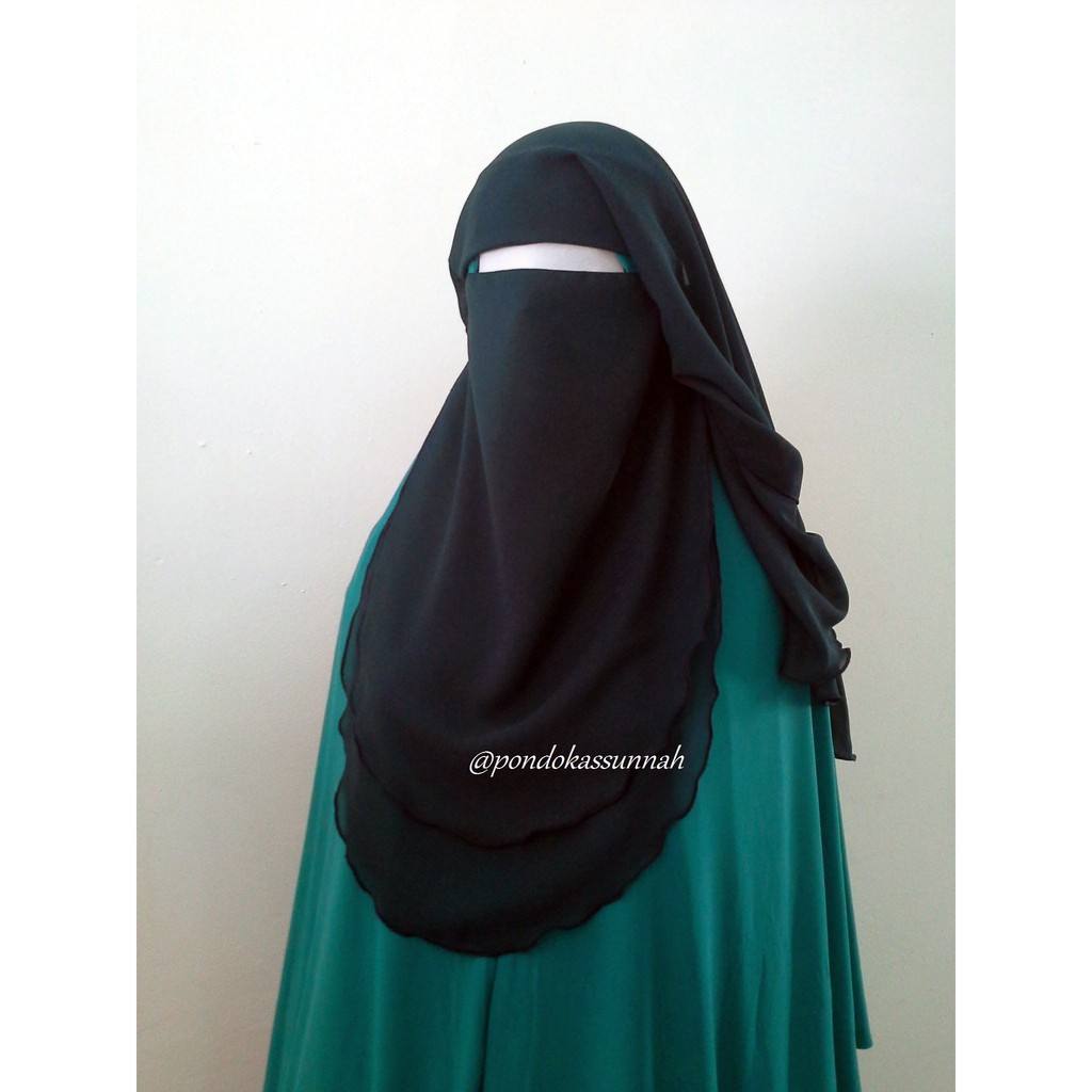 Niqab Tiara - Burqa / Purdah / Niqab Sunnah Labuh วัสดุผ้าชีฟอง คุณภาพ ...